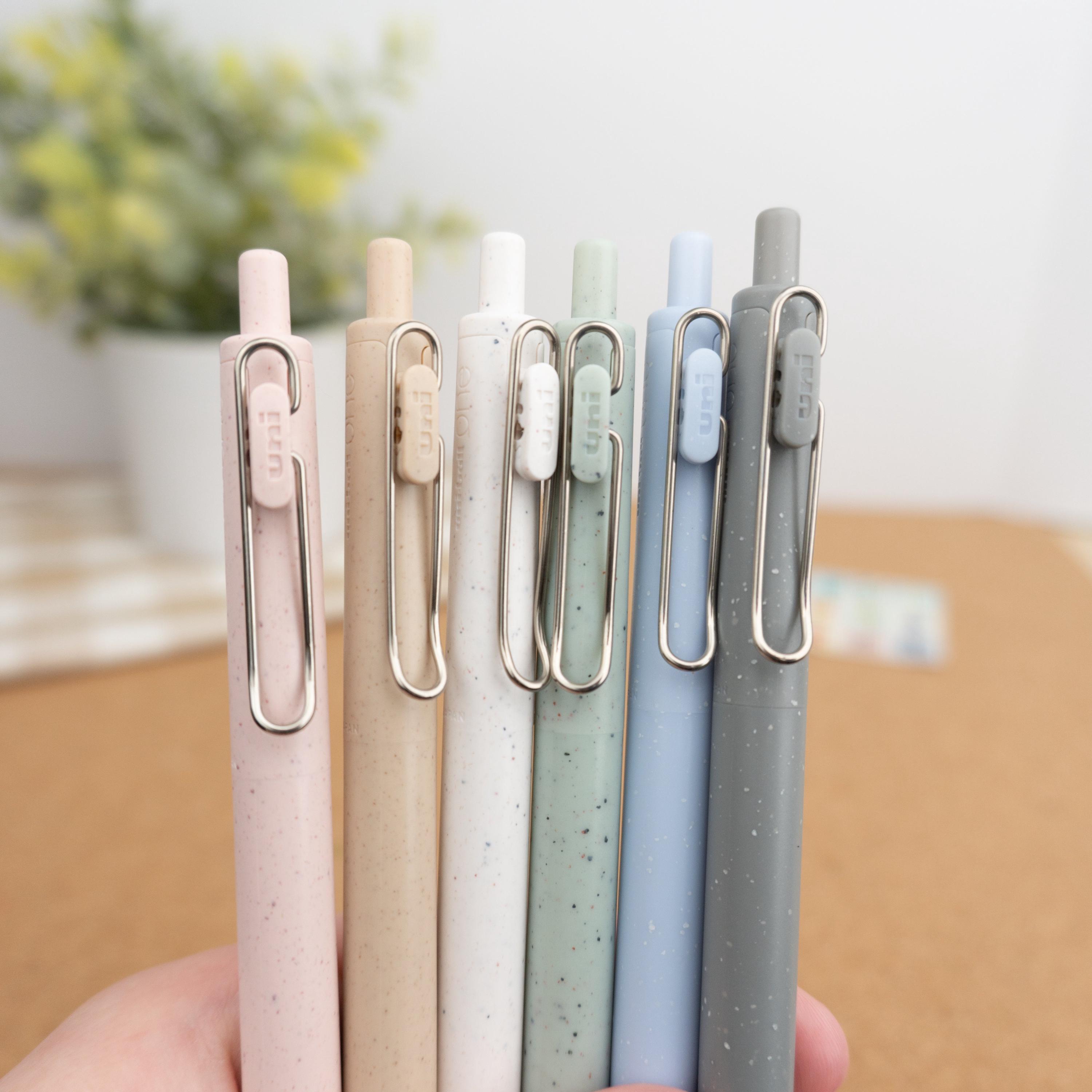 Uniball One F Gel Pens - Earth Texture Series (0.38mm and 0.5mm) - Etsy