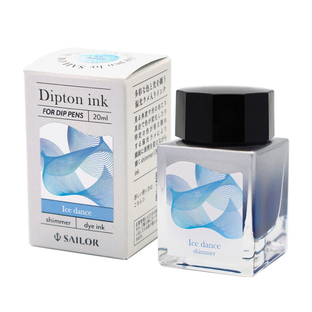 Sailor "dipton" Shimmering Dip Pen Ink (20ml) - Ice Dance - Etsy