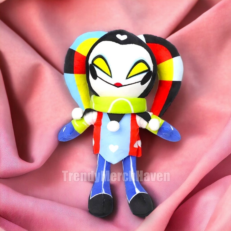 Cute Fizzarolli Helluva Boss & Hazbin Hotel Plushie Stuffed Toy Perfect ...