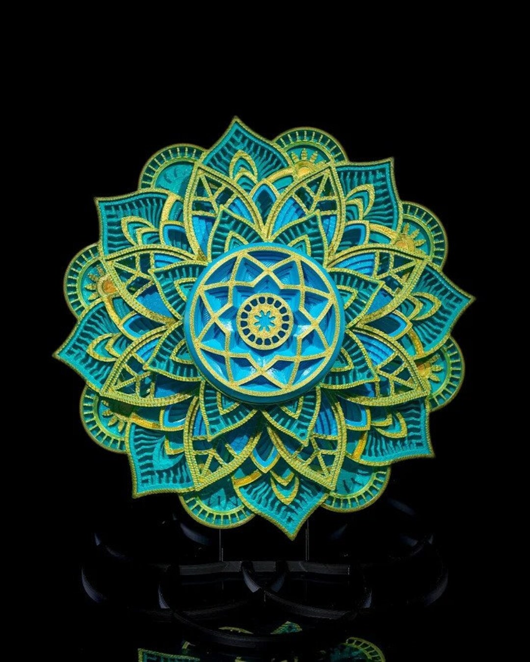 3D Printed Mandala - Etsy