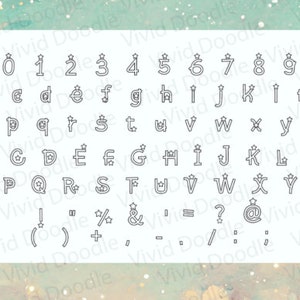 Hello Star Font, Unique Handwritten Font, Classic Serif Font, Retro ...