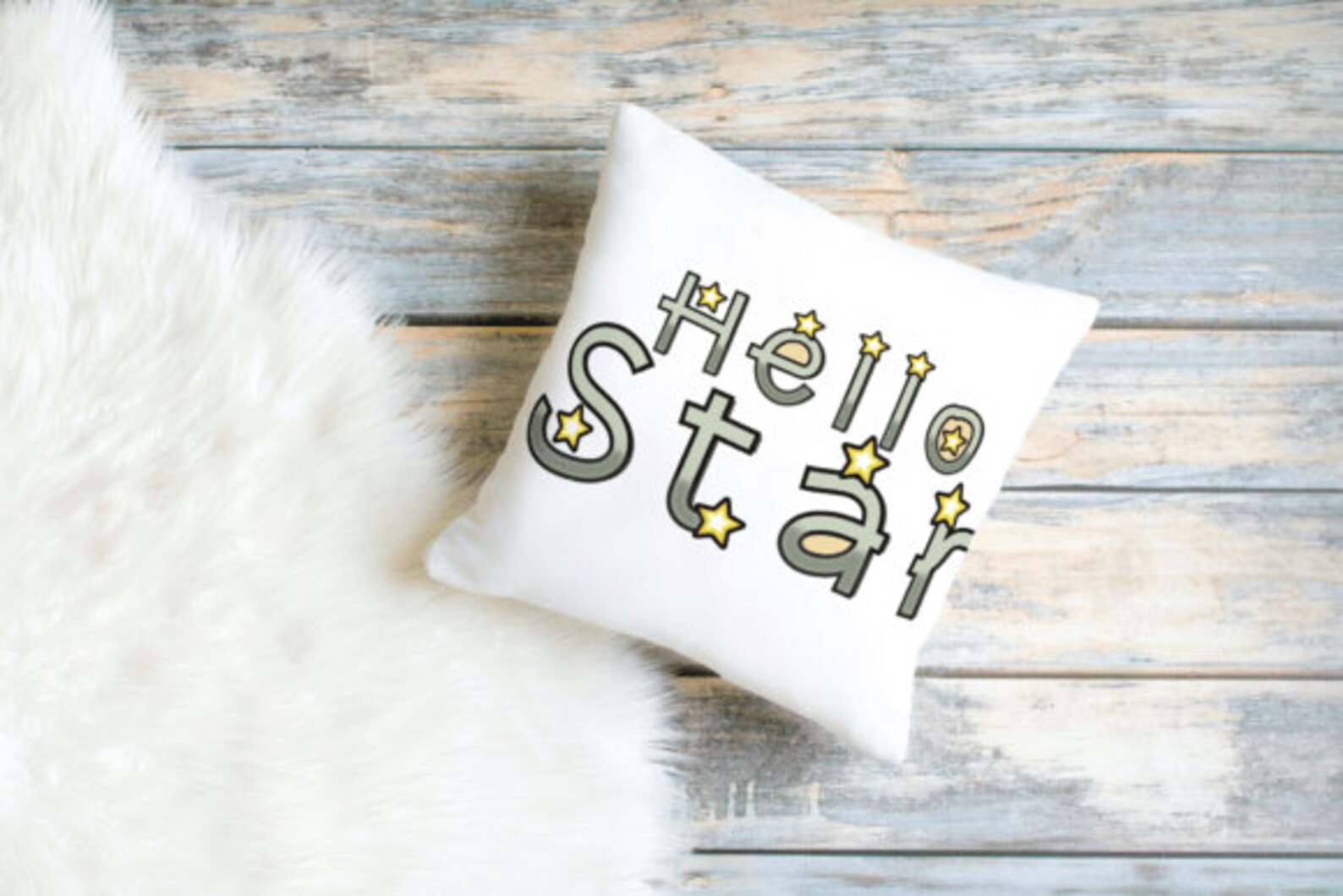 Hello Star Font, Unique Handwritten Font, Classic Serif Font, Retro ...
