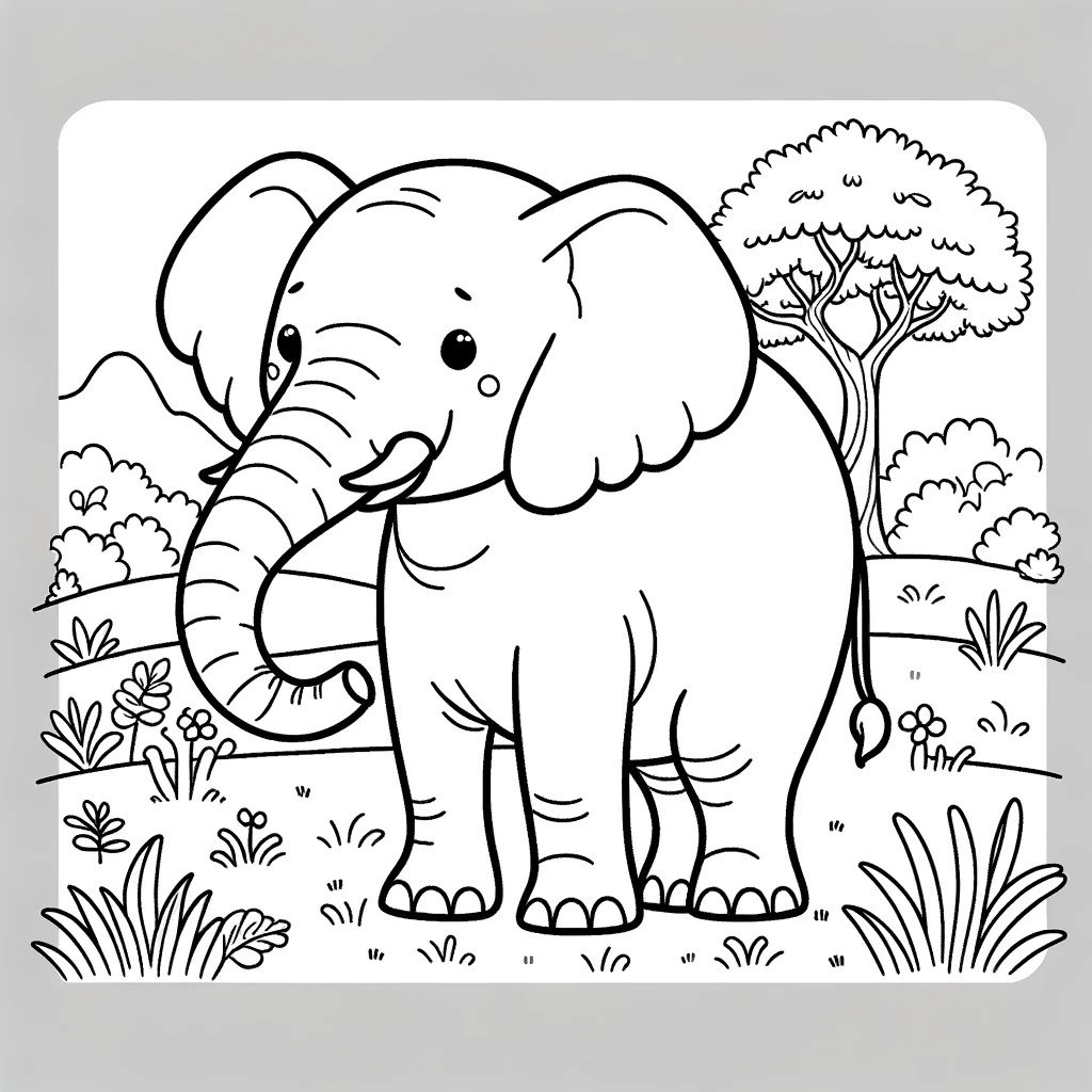 20 Page Coloring Book: Safari Adventure Edition - Etsy