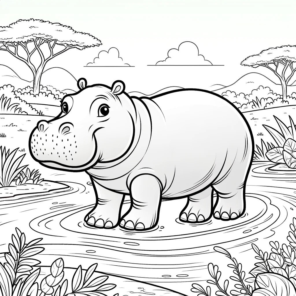 20 Page Coloring Book: Safari Adventure Edition - Etsy