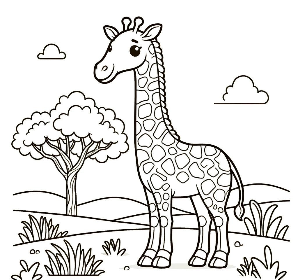 20 Page Coloring Book: Safari Adventure Edition - Etsy