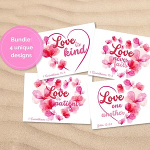 Christian Valentine Cards, Bible Verse Valentine Cards, Scripture ...