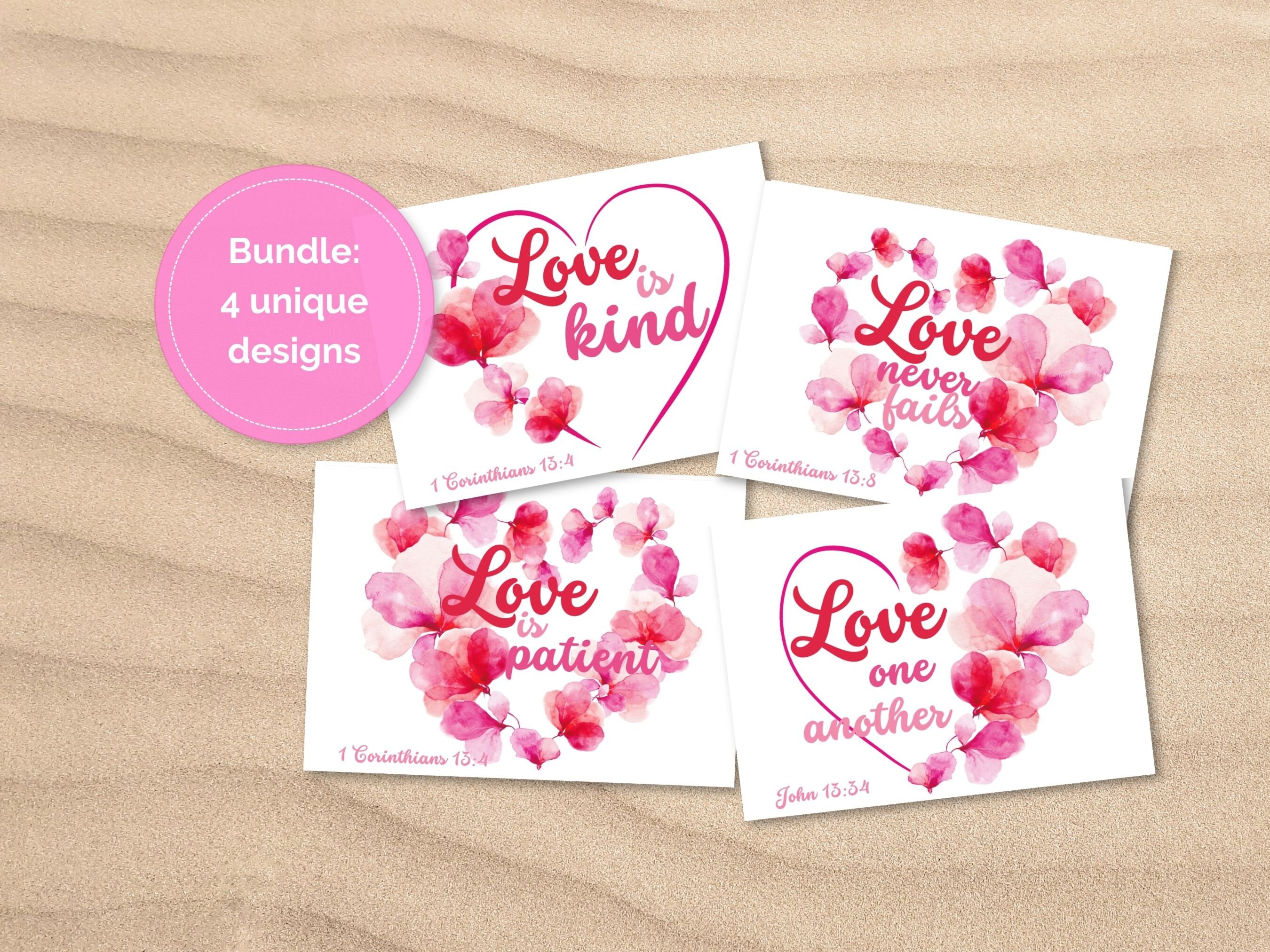 Christian Valentine Cards, Bible Verse Valentine Cards, Scripture ...