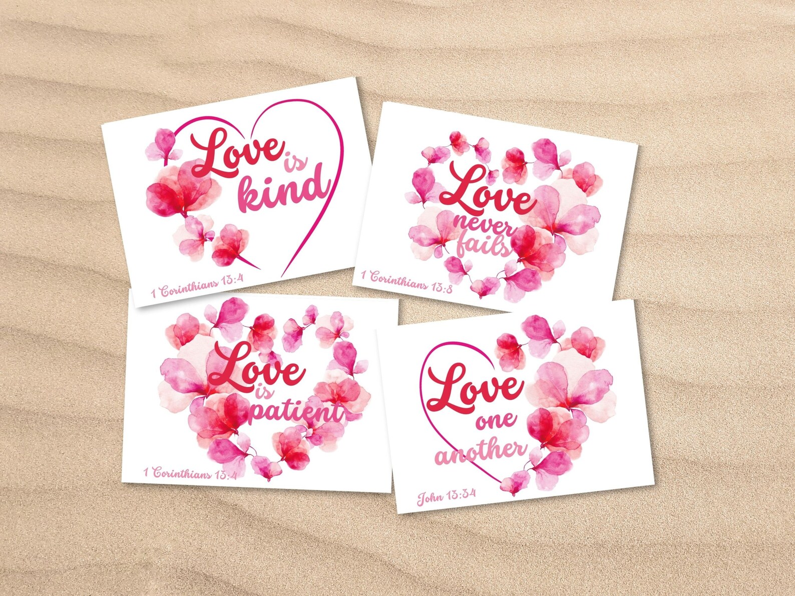 Christian Valentine Cards, Bible Verse Valentine Cards, Scripture ...