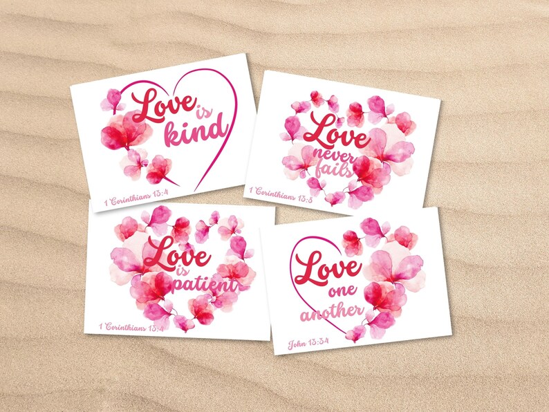 Christian Valentine Cards, Bible Verse Valentine Cards, Scripture ...