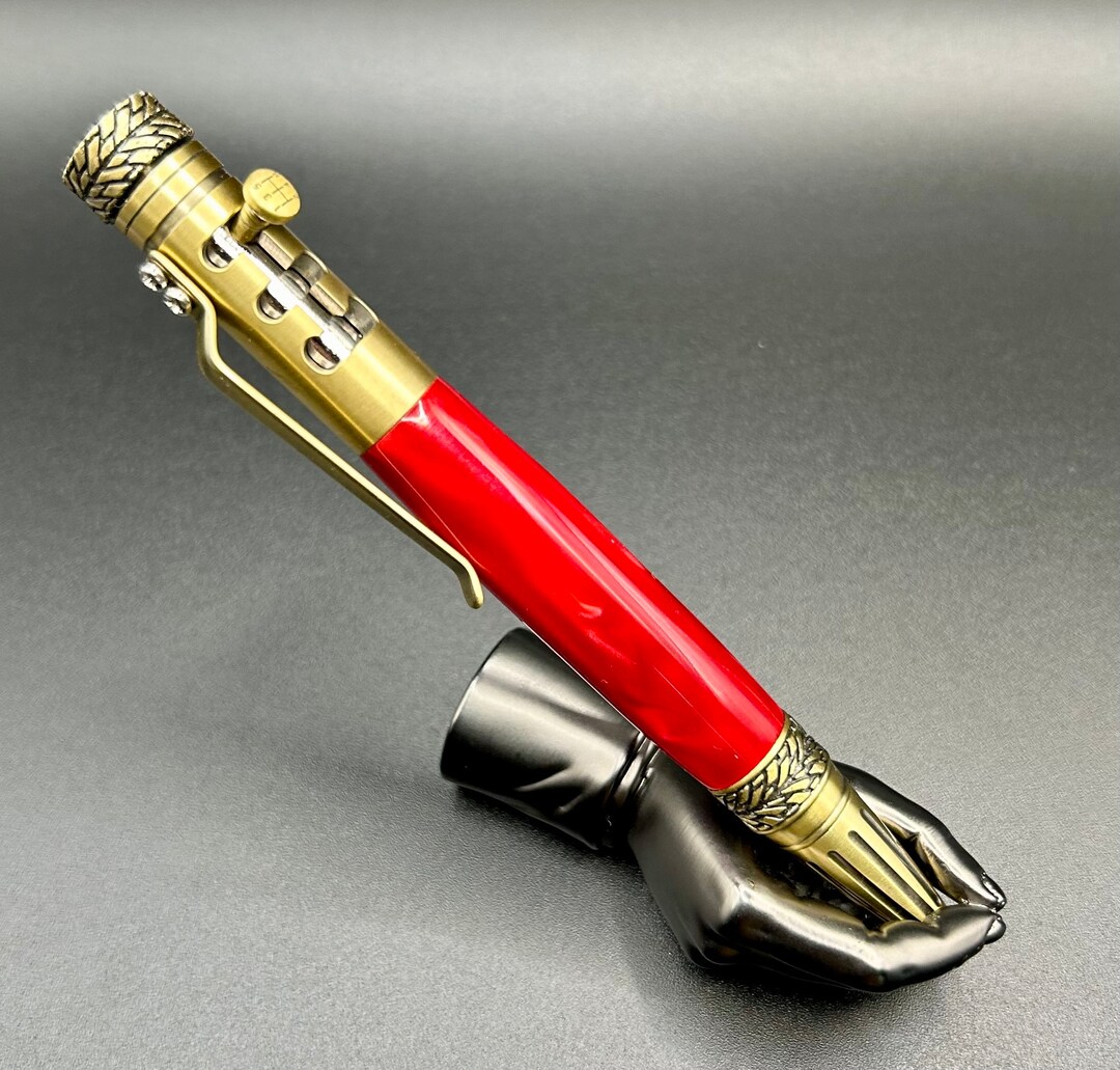 Gearshift Five-speed H Pattern Shifter Pen. Cap Features a Car Tire for ...