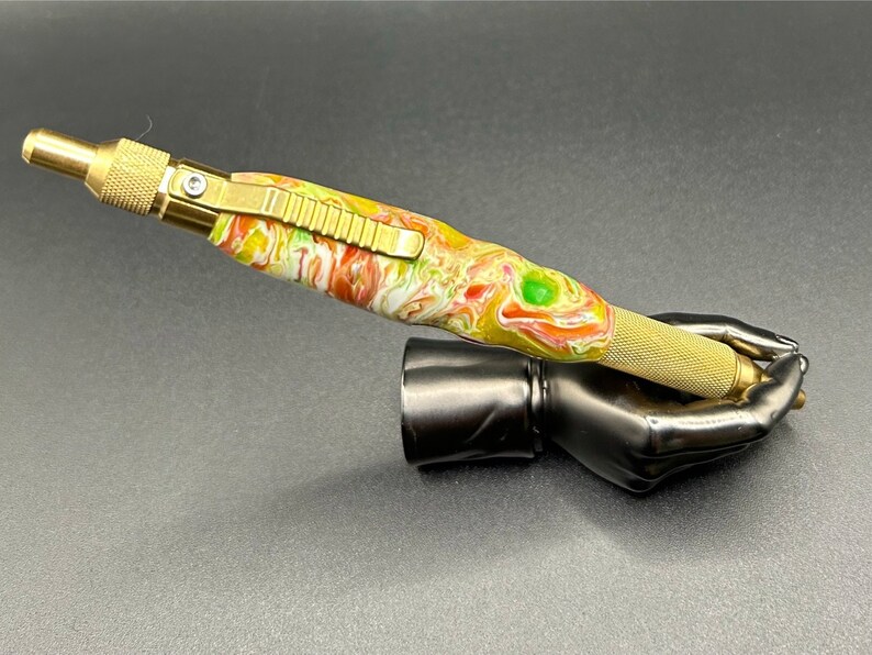 Handmade With a Sleek Modern yet Industrial Style. This Brass Click ...