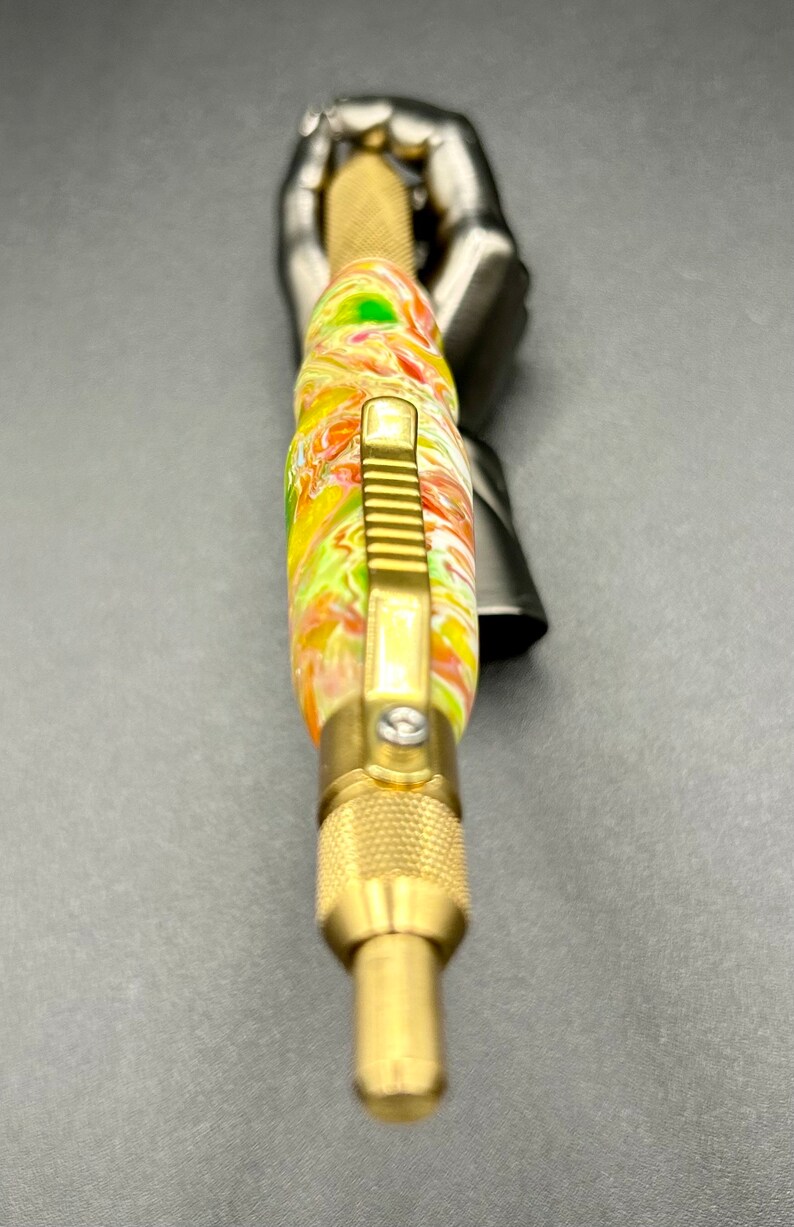 Handmade With a Sleek Modern yet Industrial Style. This Brass Click ...