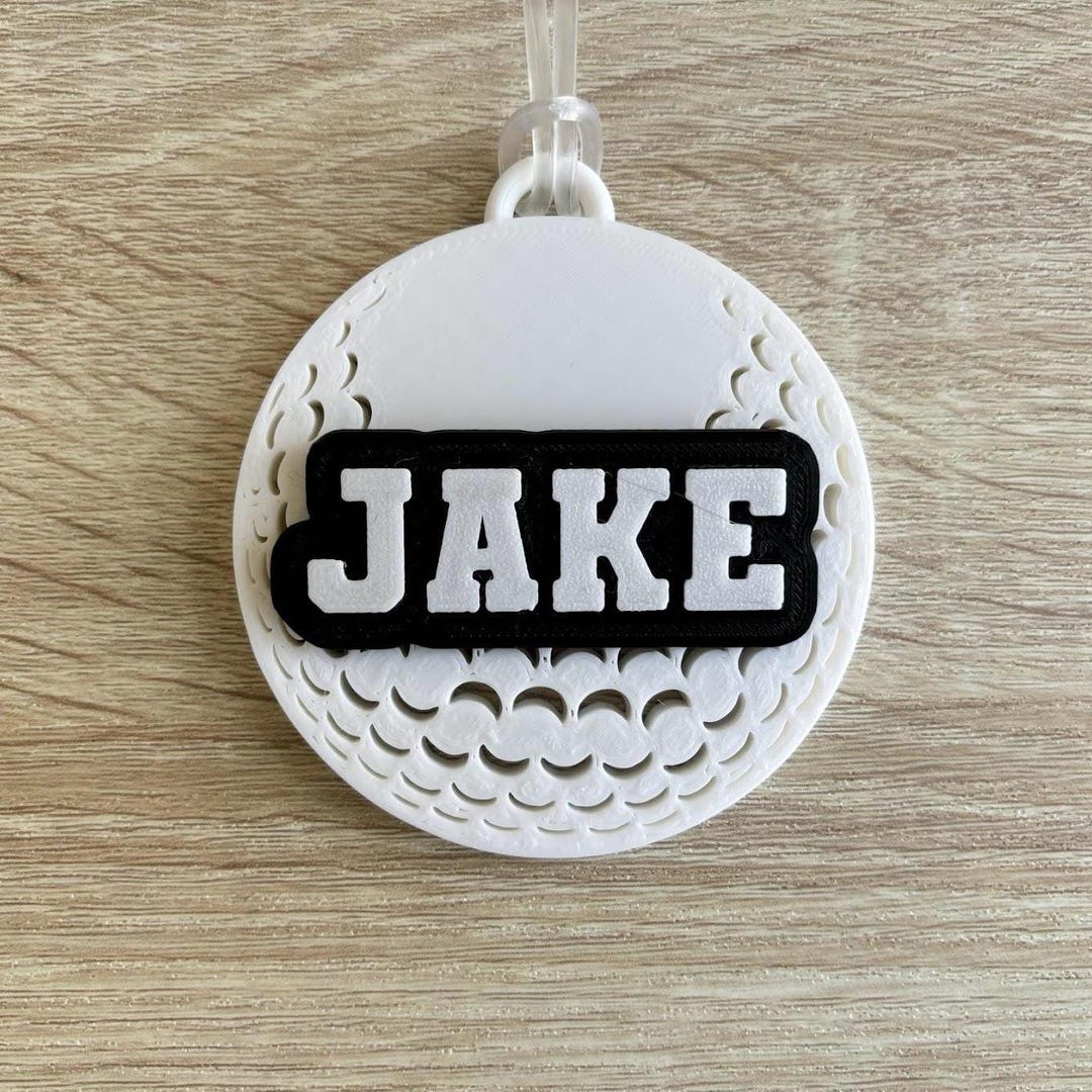 Personalized Golf Bag Tag, Team Gift, Golf Keychain, Custom Golf Tag ...