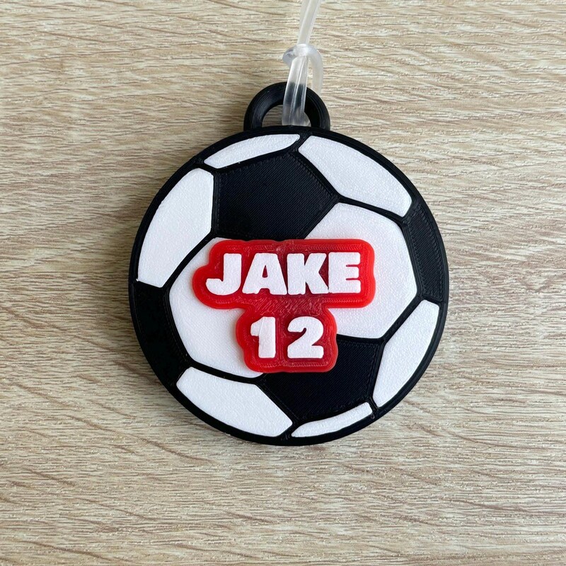 Soccer Bag Tags - Etsy