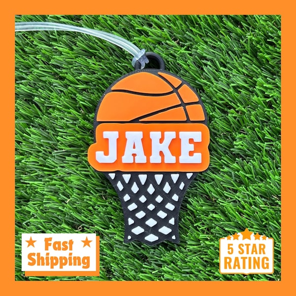 Basketball Bag Tag - Etsy