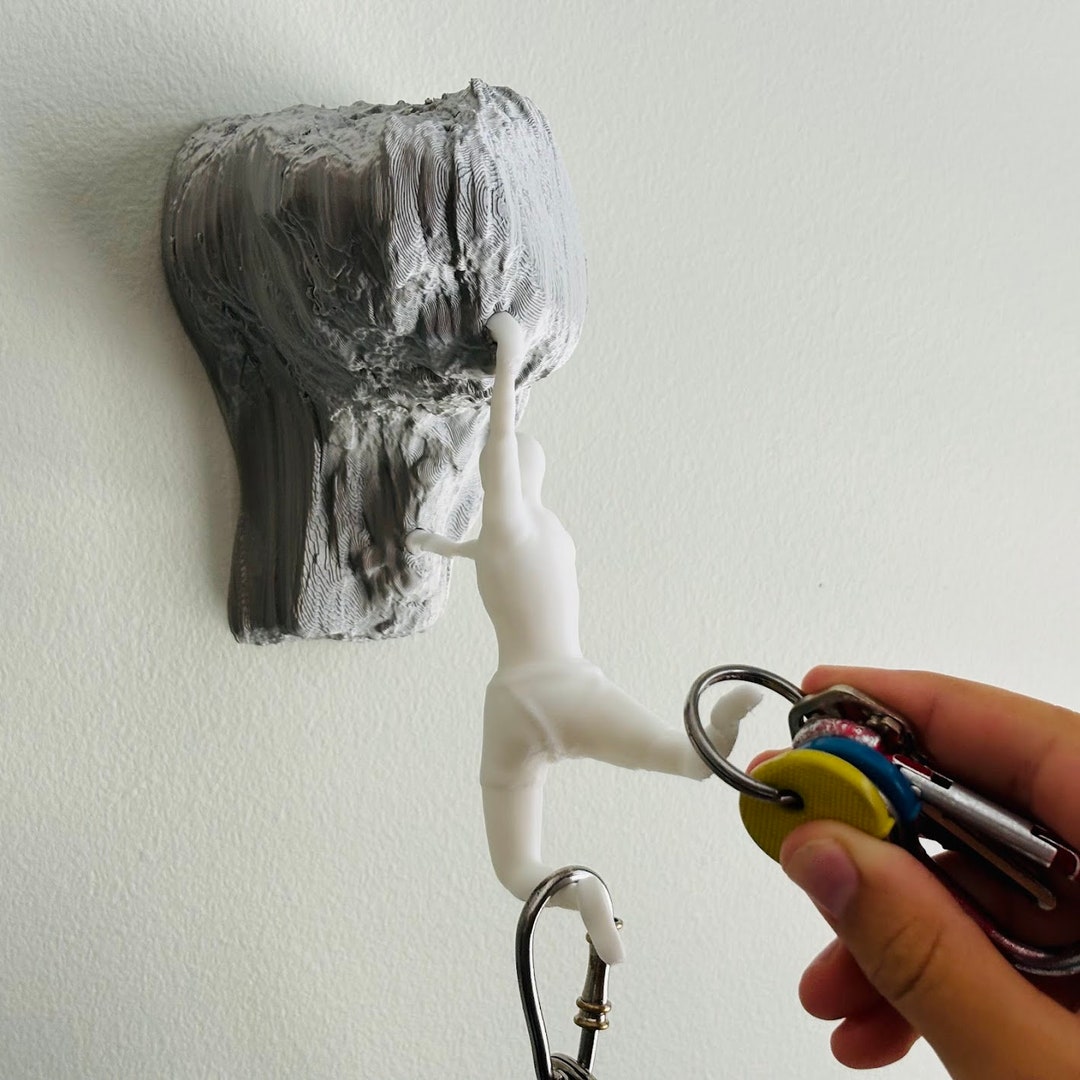 Key Holder for Rock Climbers, Rock Climbing House Decor, Gift for Him ...