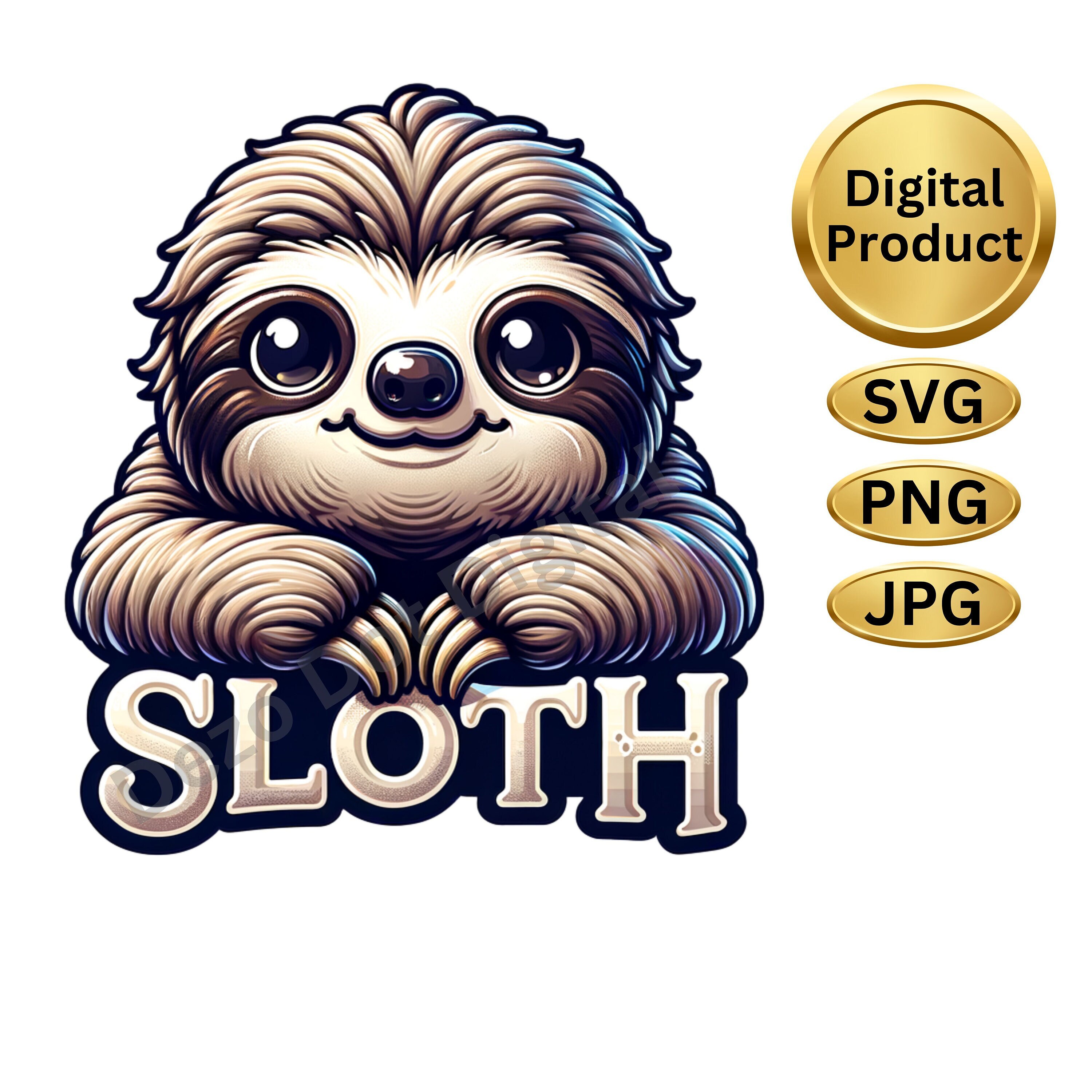 Cute Zoo Animal SVG, Digital PNG, Digital JPG File, Commercial Use on ...