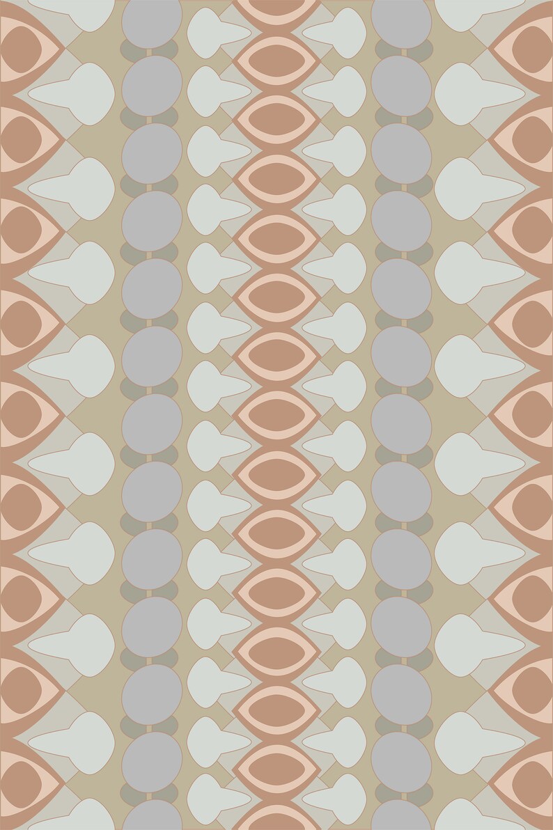 Late 19th Century Vienna Secession-style Pattern Wall Art - Etsy