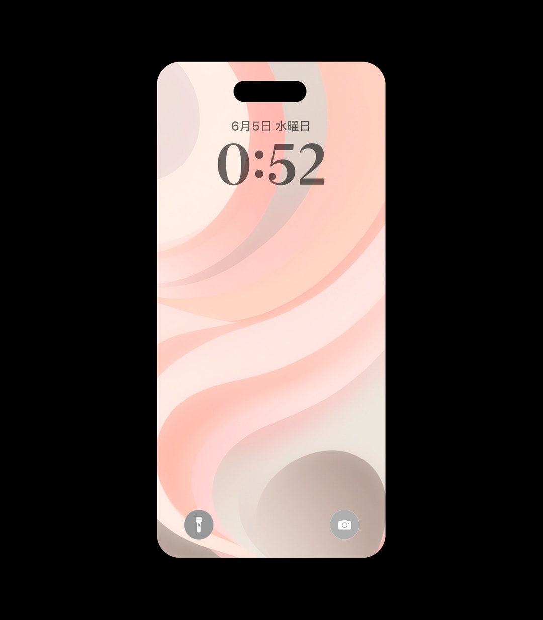 Smartphone Wallpaper Pastel Color Wave Pattern, - Etsy