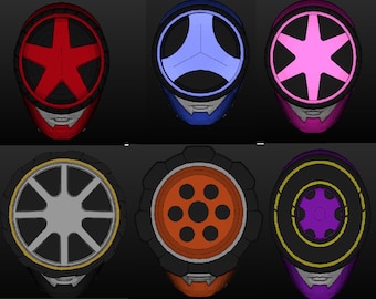 Bakuage Sentai Boonboomger Ignition Key 3d Model - Etsy