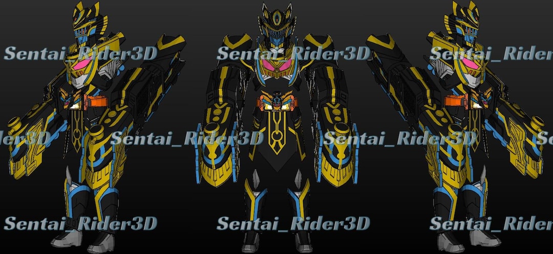 Kamen Rider Iron Gotchard PEPAKURA - Etsy