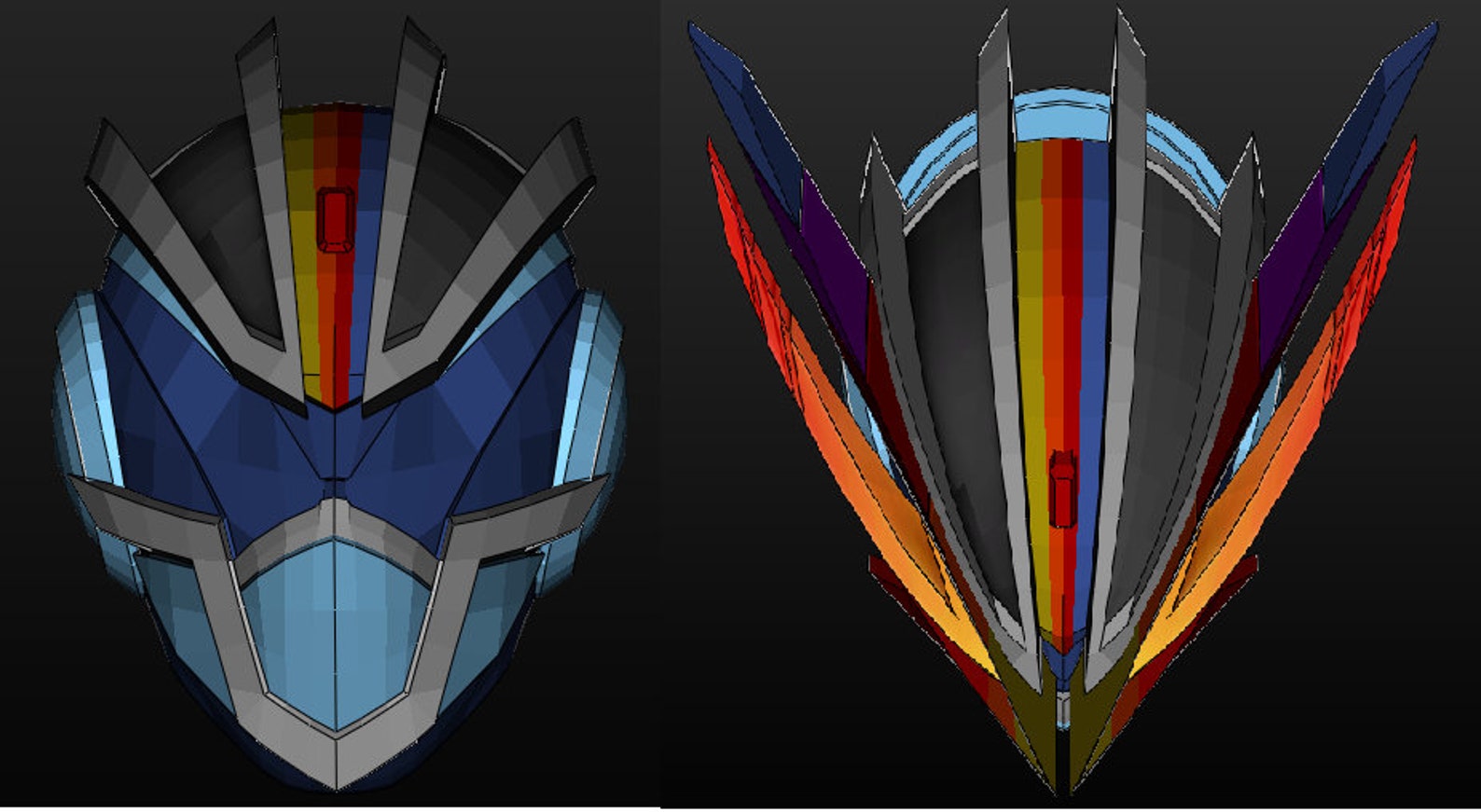 Kamen Rider Rainbow Gotchard - Etsy