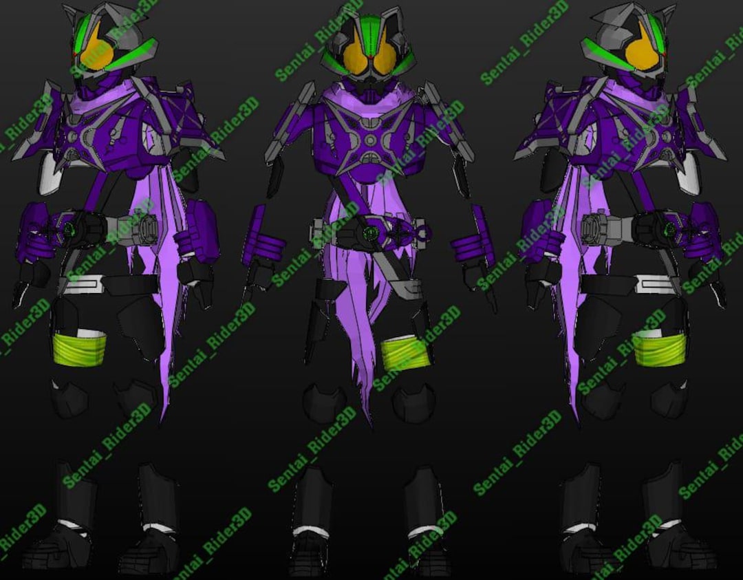 Kamen Rider Tycoon Shinobi Form Pepakura - Etsy
