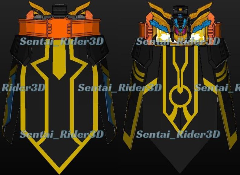 Kamen Rider Iron Gotchard PEPAKURA - Etsy