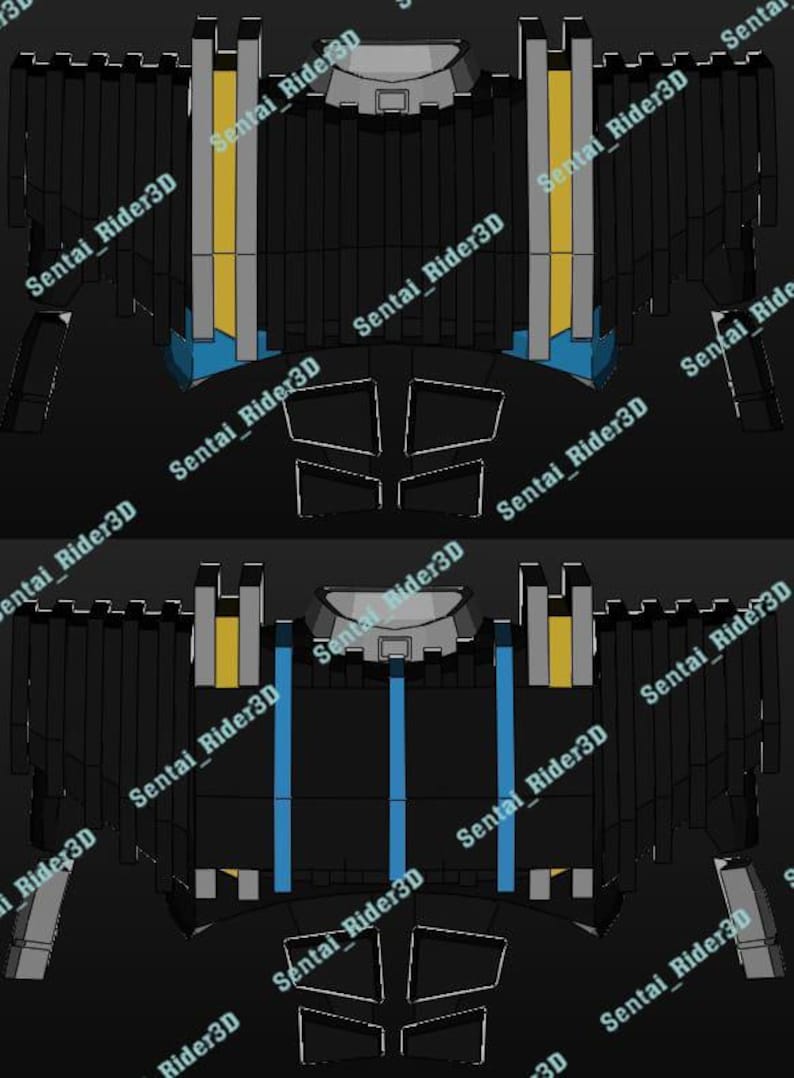 Kamen Rider Diend Base & Complete Form PEPAKURA - Etsy