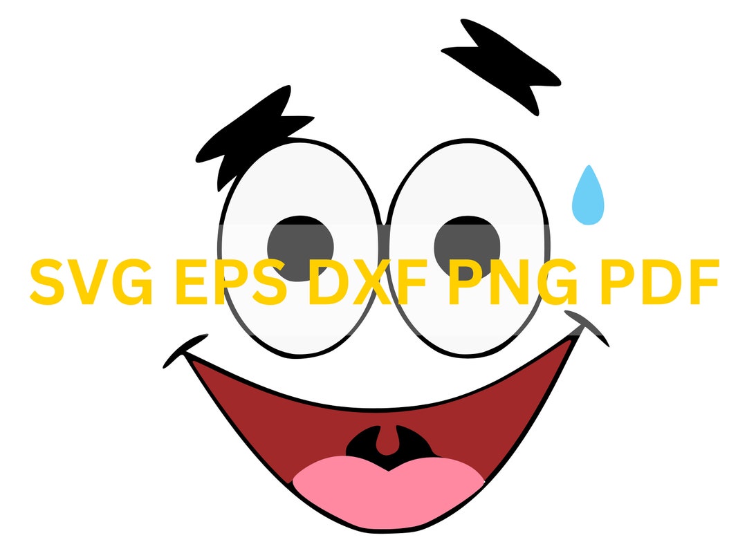 Patrick Svg, Patrick Face, Patrick Clip Art, Cricut, Patrick Tshirt ...