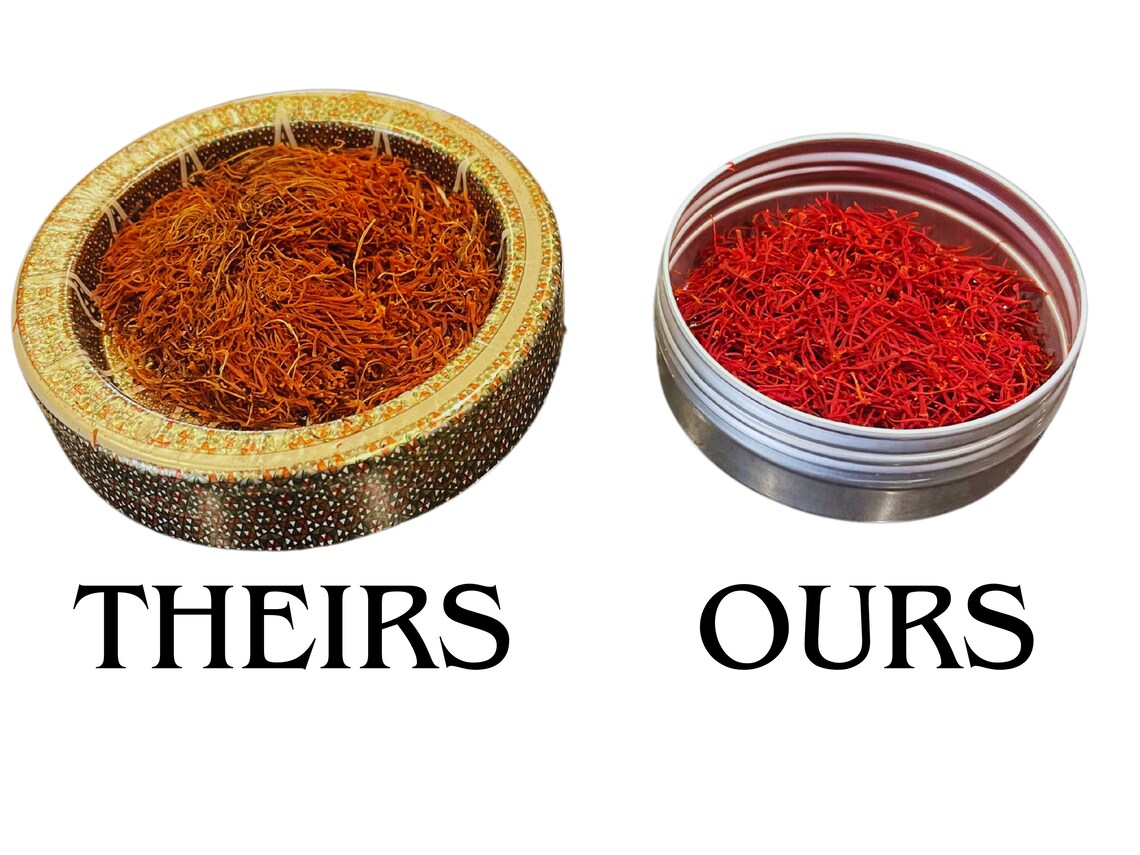 Mashadi Saffron - Premium , Exquisite All Red Super Negin! - Grade A+ ...