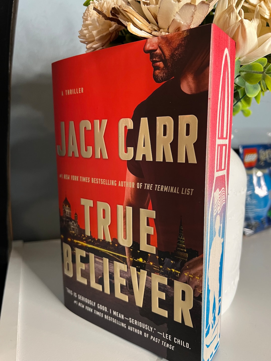 True Believer by Jack Carr Patriotic Sprayed Edge Design - Etsy