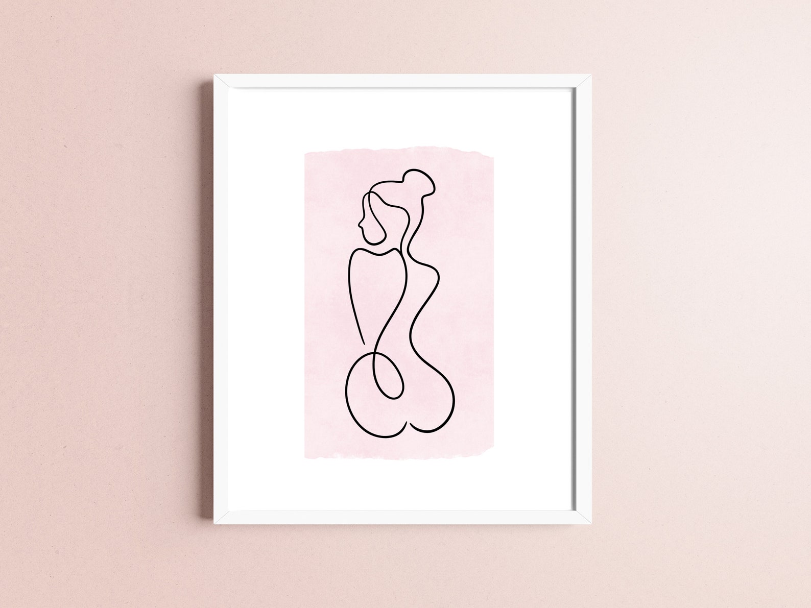 Sensual Line Art, Line Art Woman, Continuous Line Art, Minimalist ...