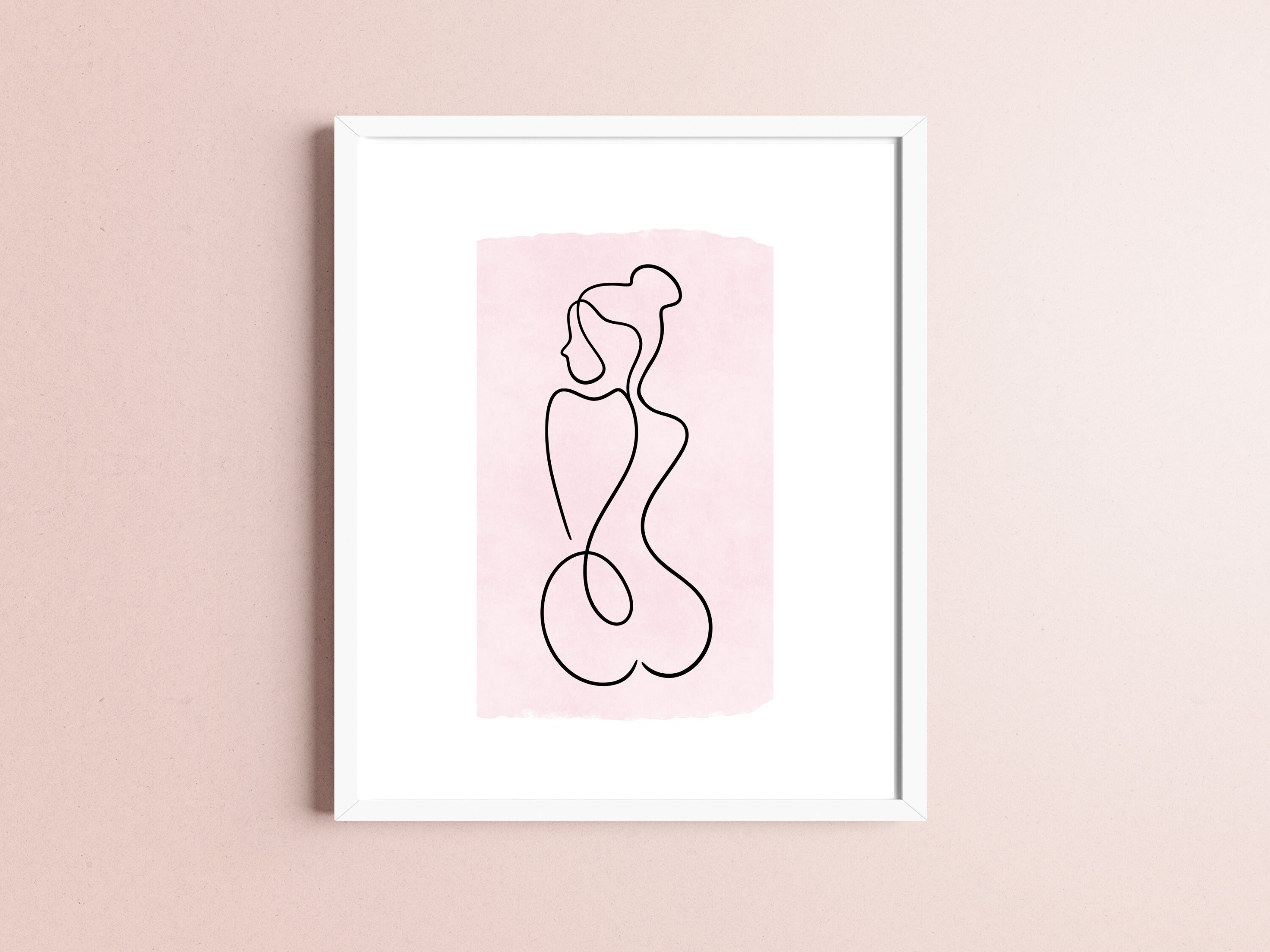 Sensual Line Art, Line Art Woman, Continuous Line Art, Minimalist ...