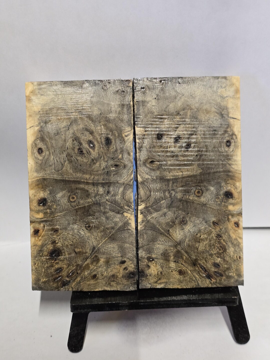 Buckeye Burl Stabilized Wood Knife Blank Scale Set KS810 - Etsy