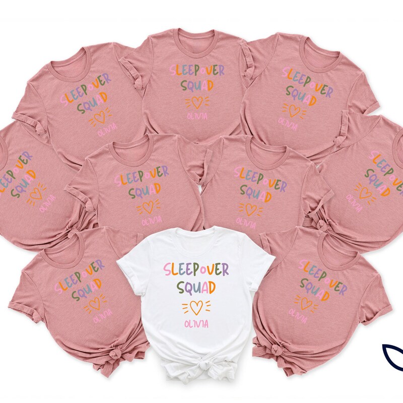 Slumber Party Squad Shirt - Etsy