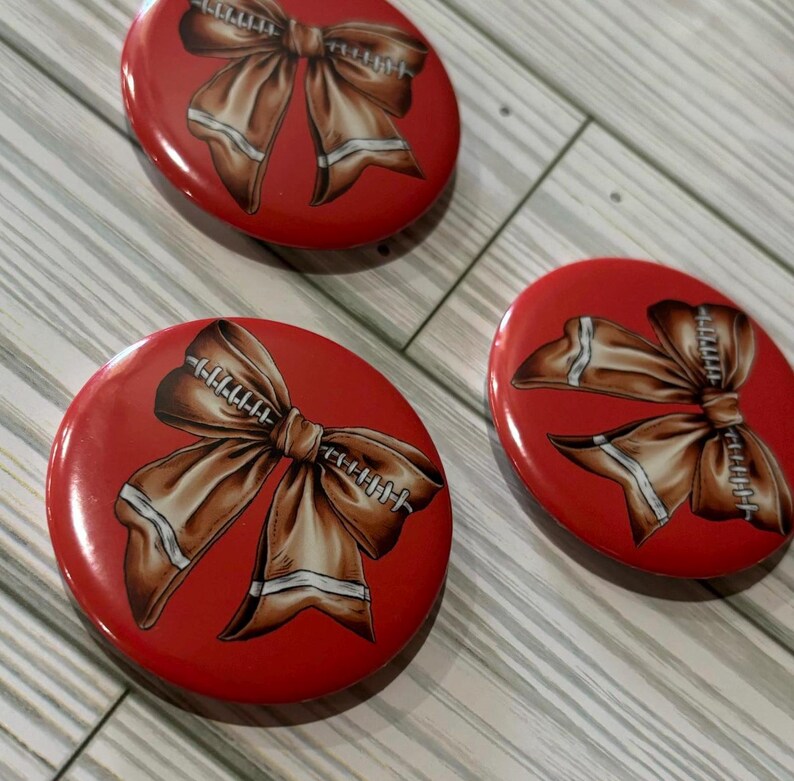 Game Day Buttons/ Game Day Pins/ Football Buttons/ Game Day Pinbacks ...