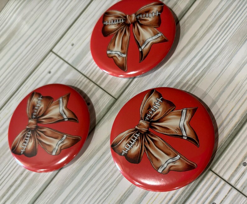 Game Day Buttons/ Game Day Pins/ Football Buttons/ Game Day Pinbacks ...