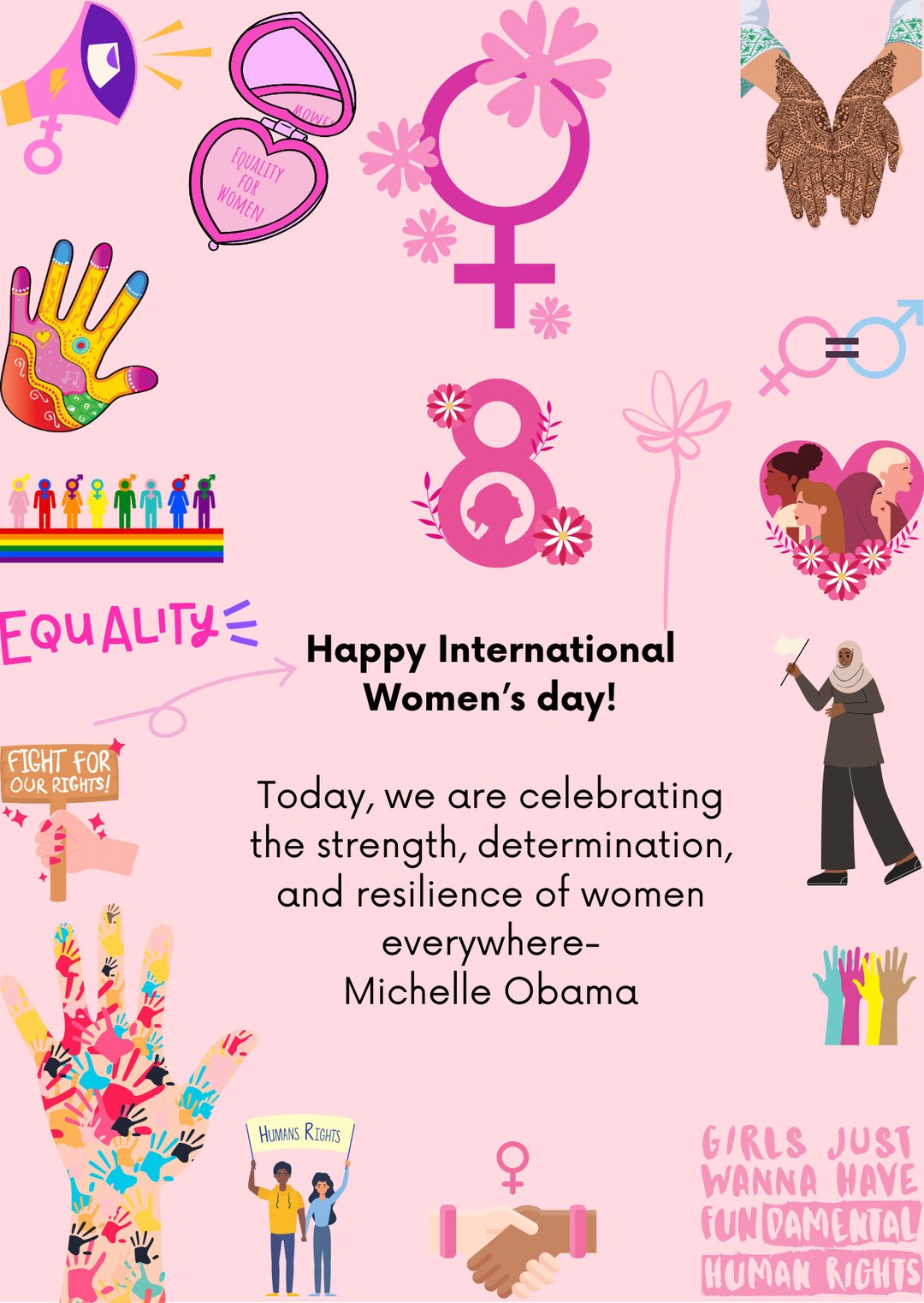 International Womens Day Poster - Etsy