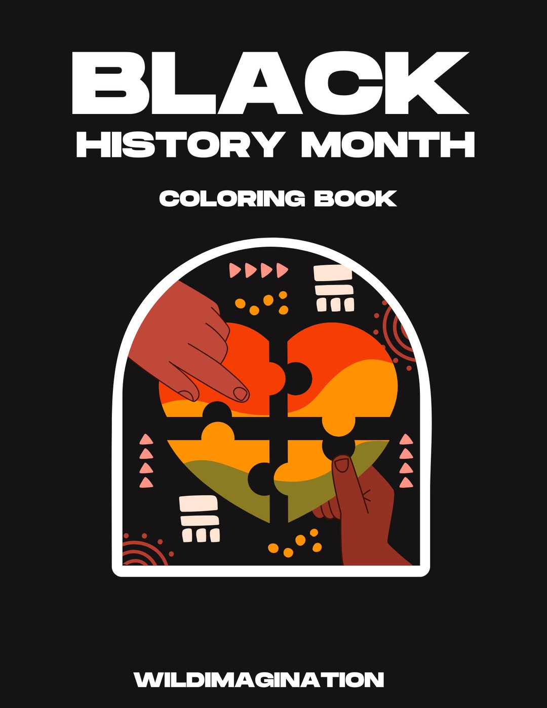Black History Month Coloring Book - Etsy