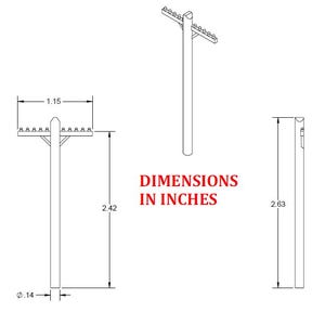 N-scale Substation & Power Line Poles - Etsy