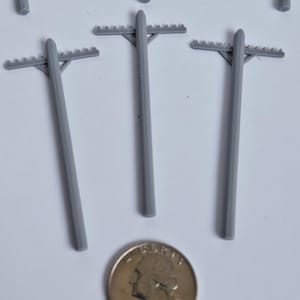 N-scale Substation & Power Line Poles - Etsy