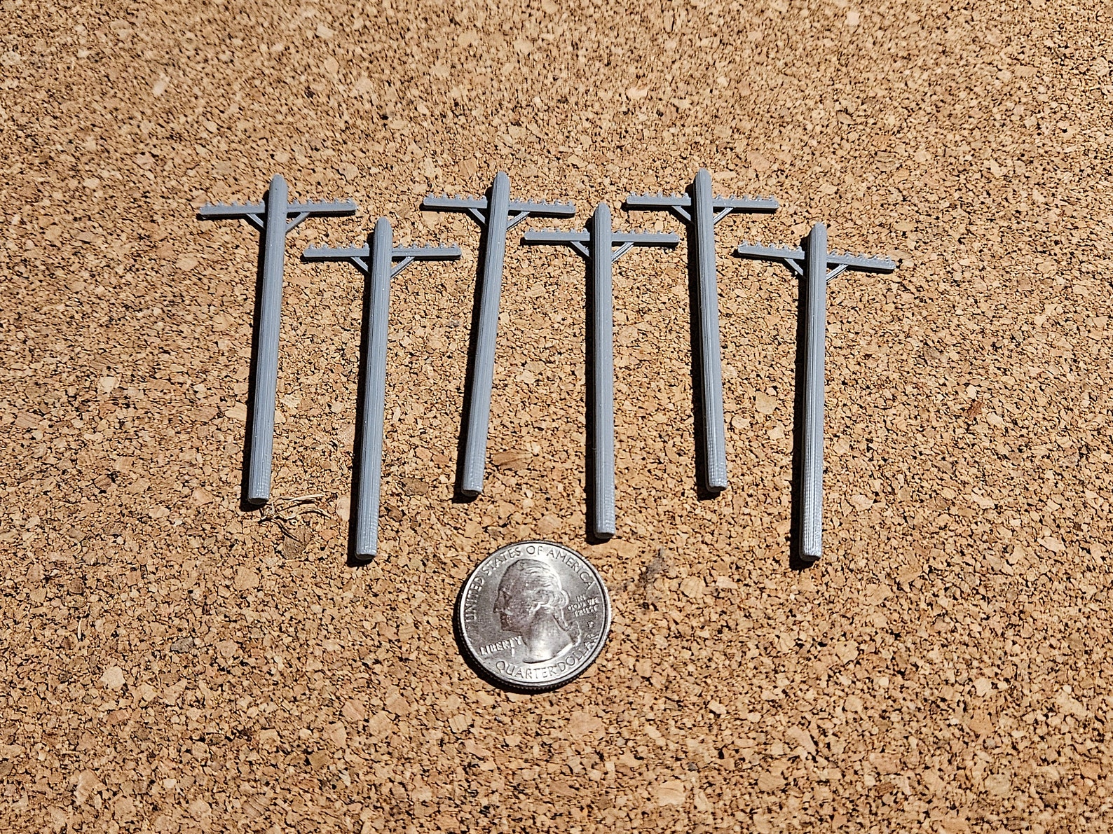 N-scale Substation & Power Line Poles - Etsy