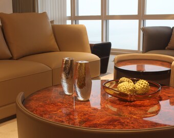 Burr Walnut Briar-root Side Table - Etsy