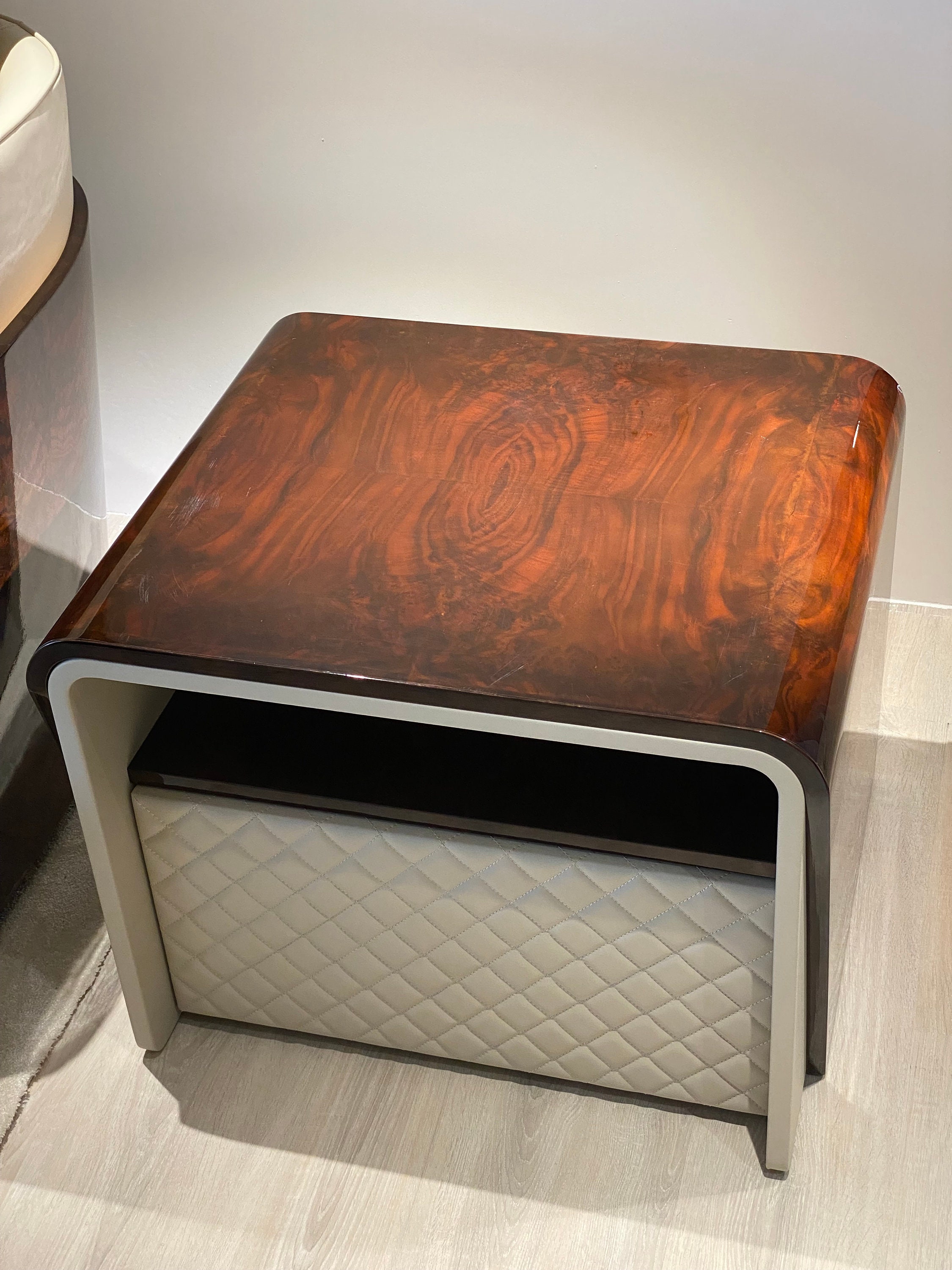 Burr Walnut Briar-root Side Table - Etsy