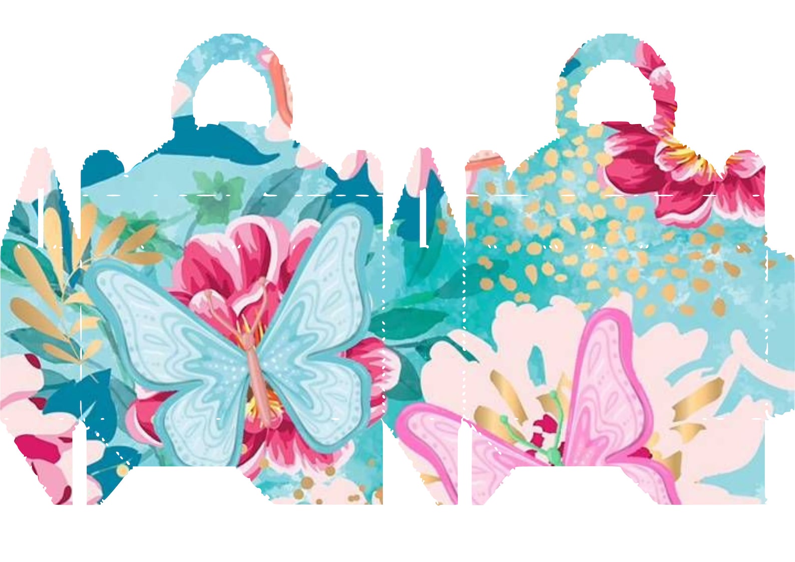 GABLE BOX BUNDLE - Canva Editable Template - Etsy
