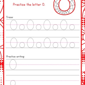SPIDERMAN ABC Tracing Worksheet - Etsy