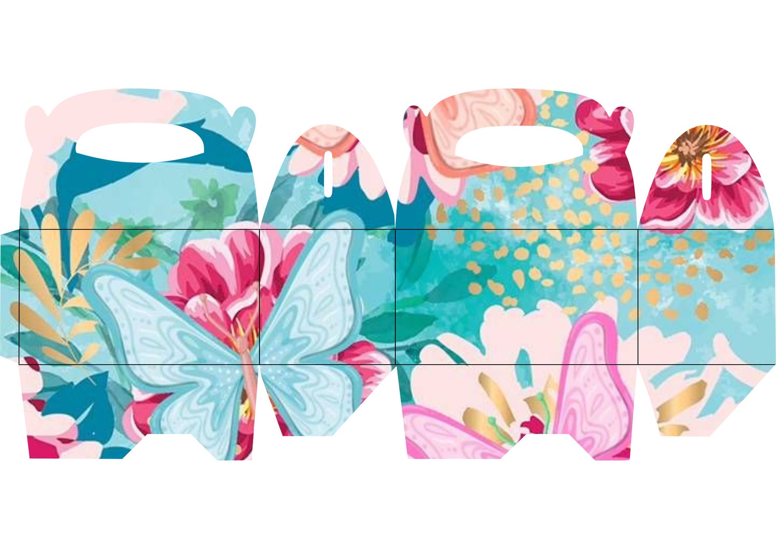 GABLE BOX BUNDLE - Canva Editable Template - Etsy