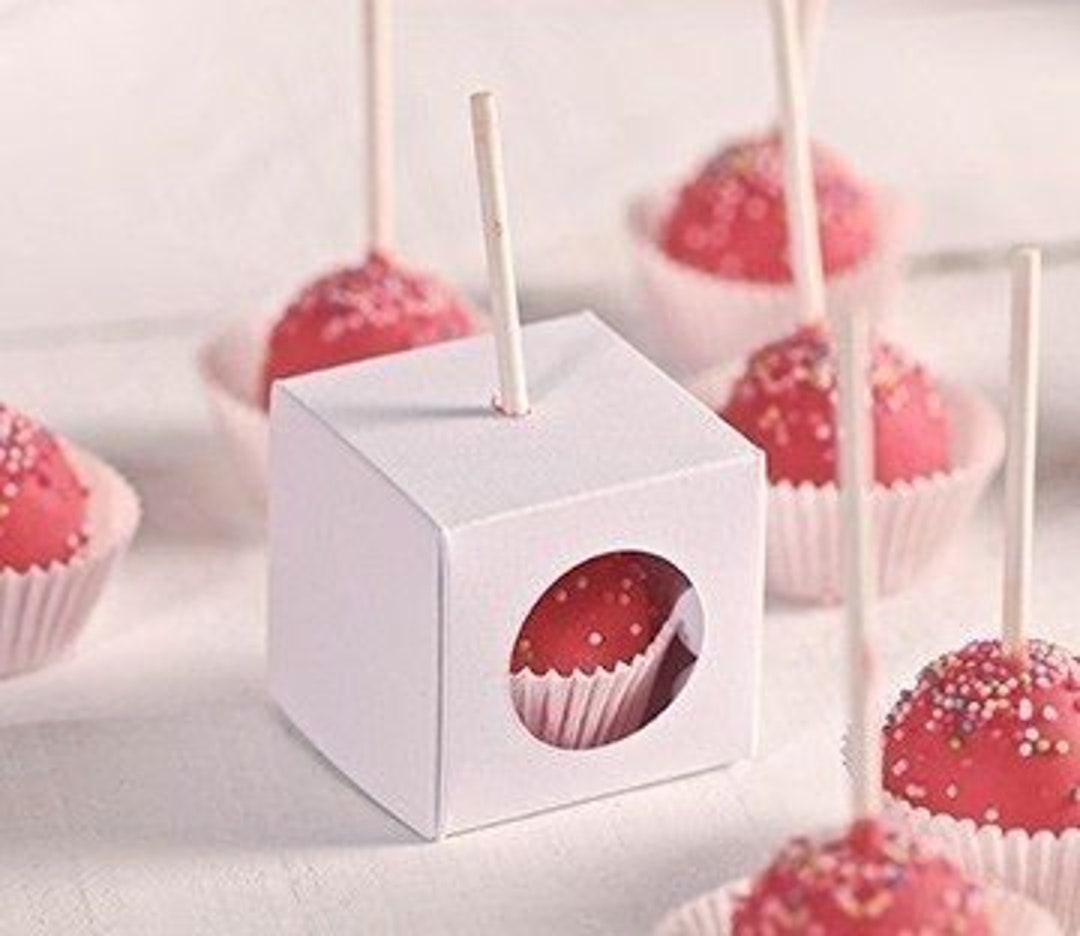 CAKE POPS BOX Canva Editable Template - Etsy