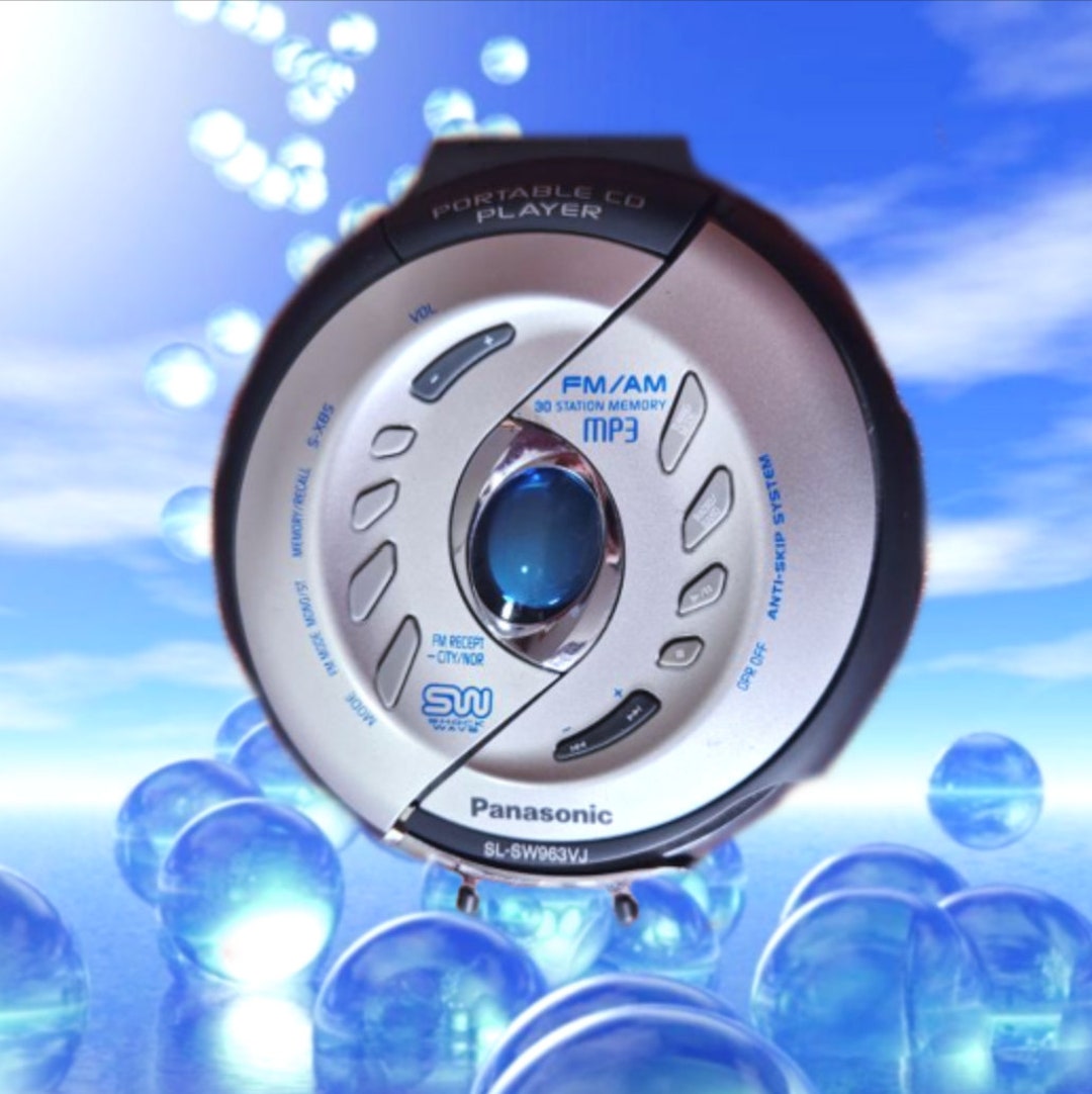 Vintage Y2k Panasonic Portable CD Player WITH Headphones - Etsy